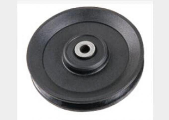 Metal Wire Rope Pulley Wheels , 108mm Metal Pulley Wheels For Gym Equipment